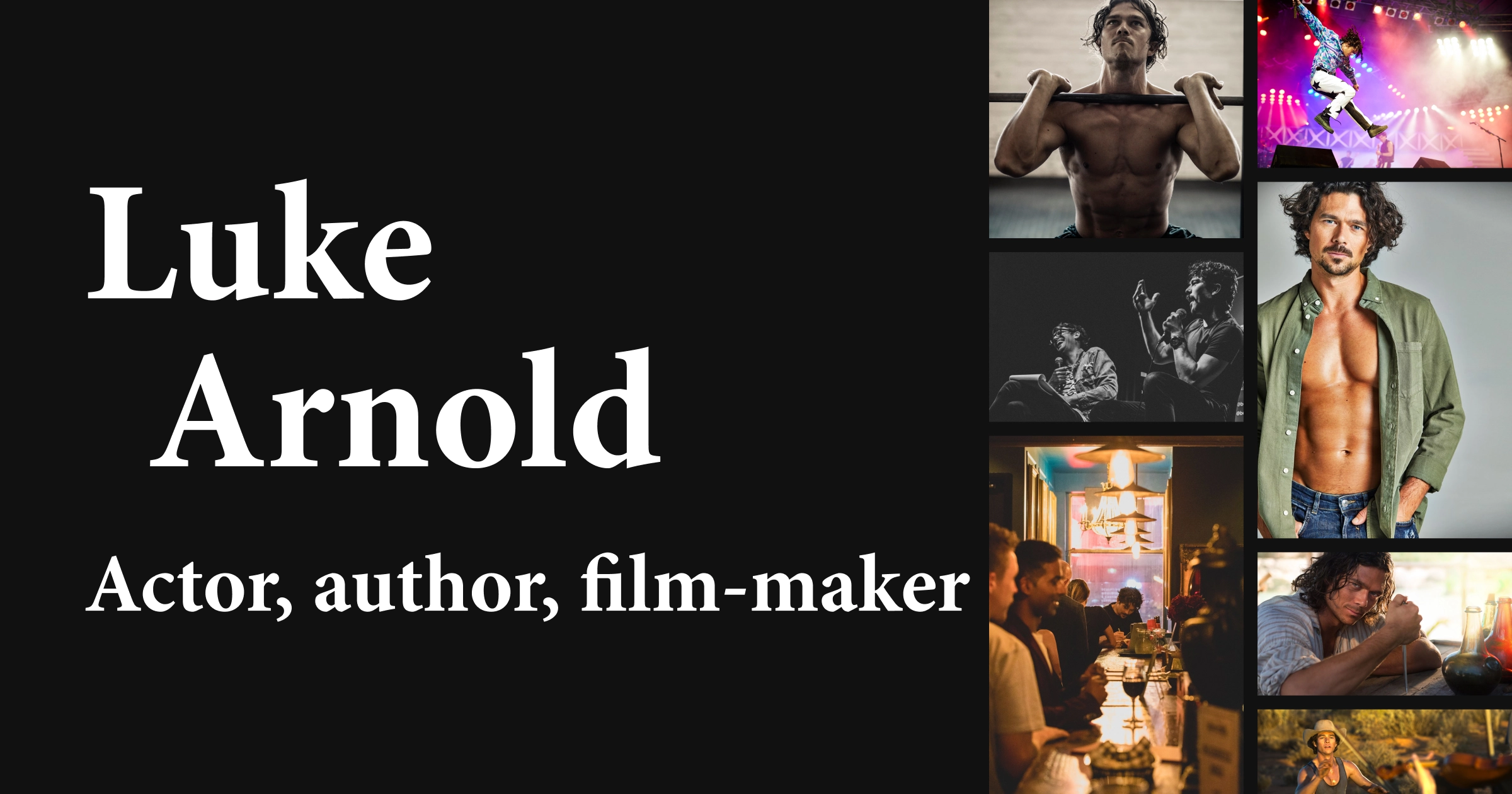 Acting | Luke Arnold